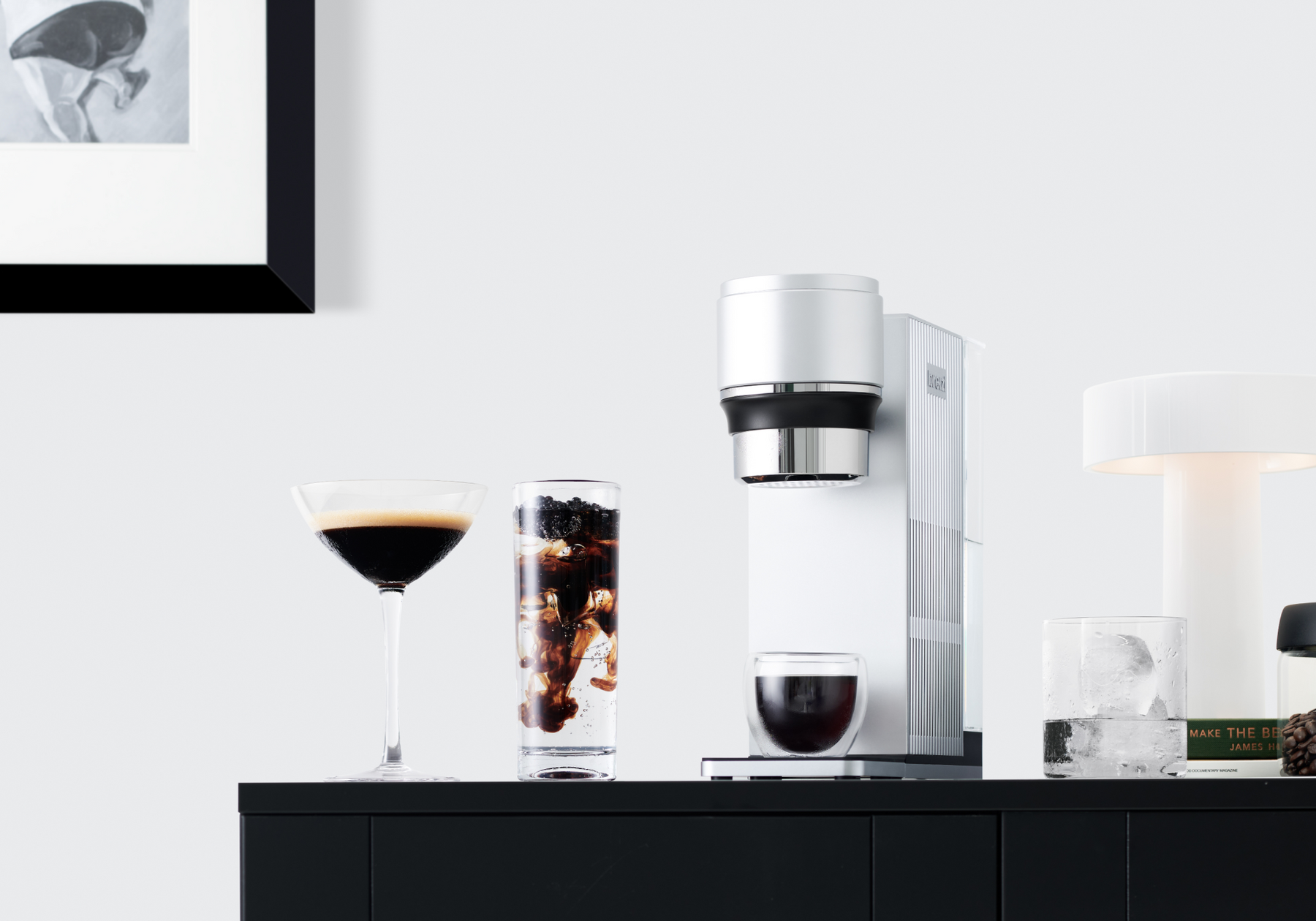 Brezi | The world’s first automated cold coffee machine for home.